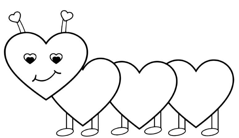 Cute Lovebug Valentine's Day Coloring Page | No, YOU Need To Calm Down!