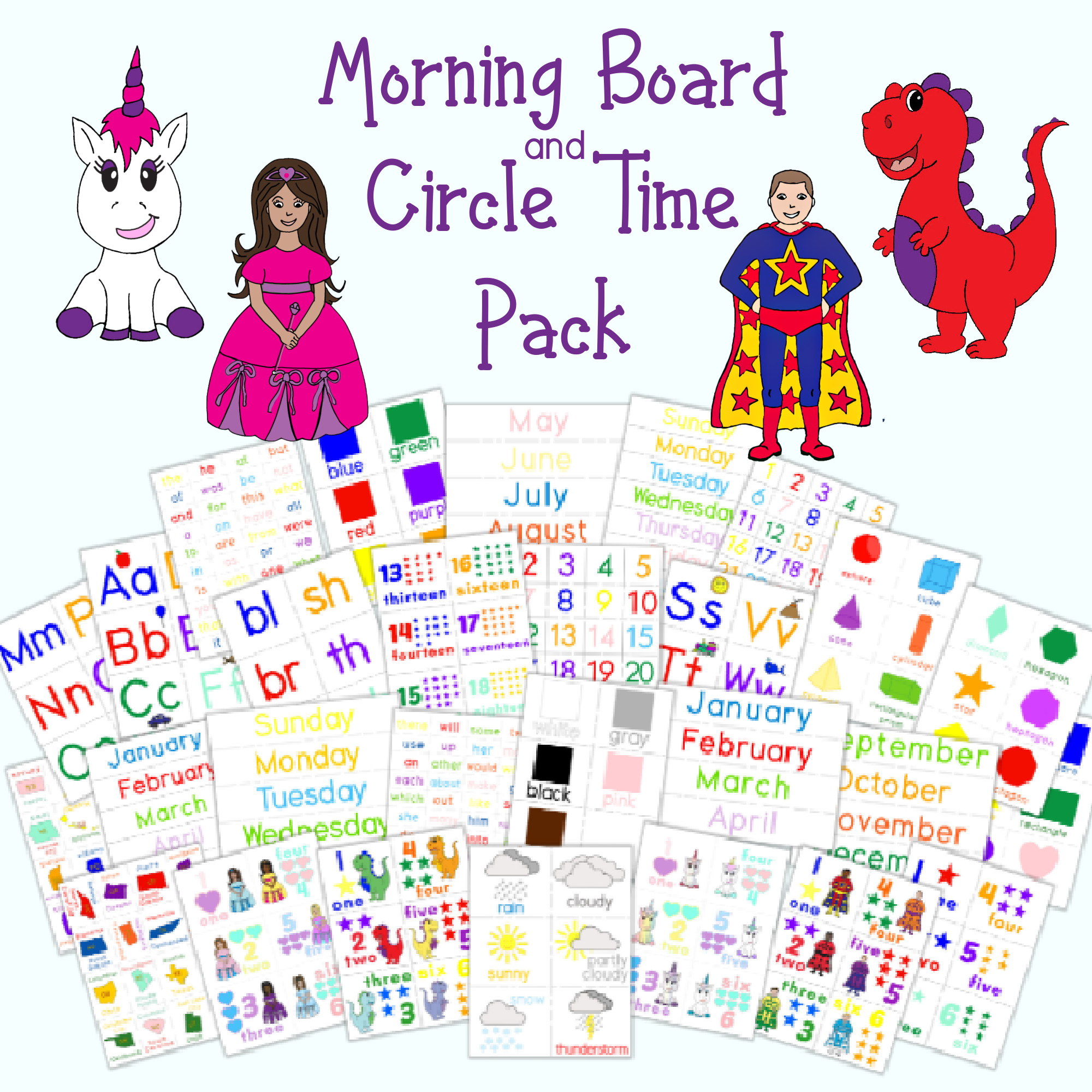 Morning Board Circle Time Board | No, YOU Need To Calm Down!